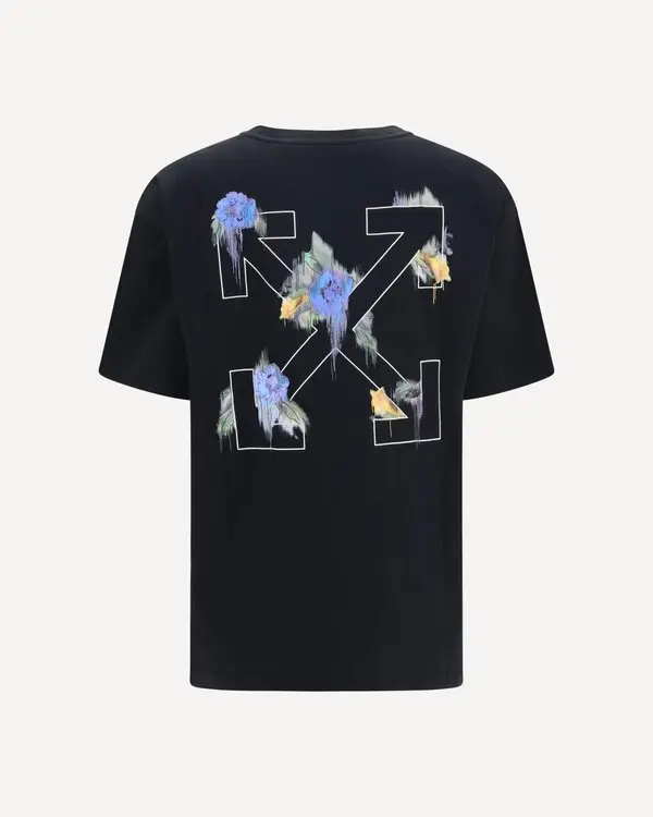 Off-White Arrow Out Flower T-shirt Feale