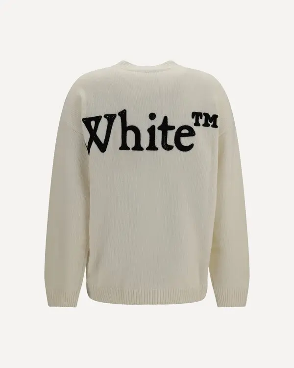 Off-White Graphic Logo Crewneck Sweater
