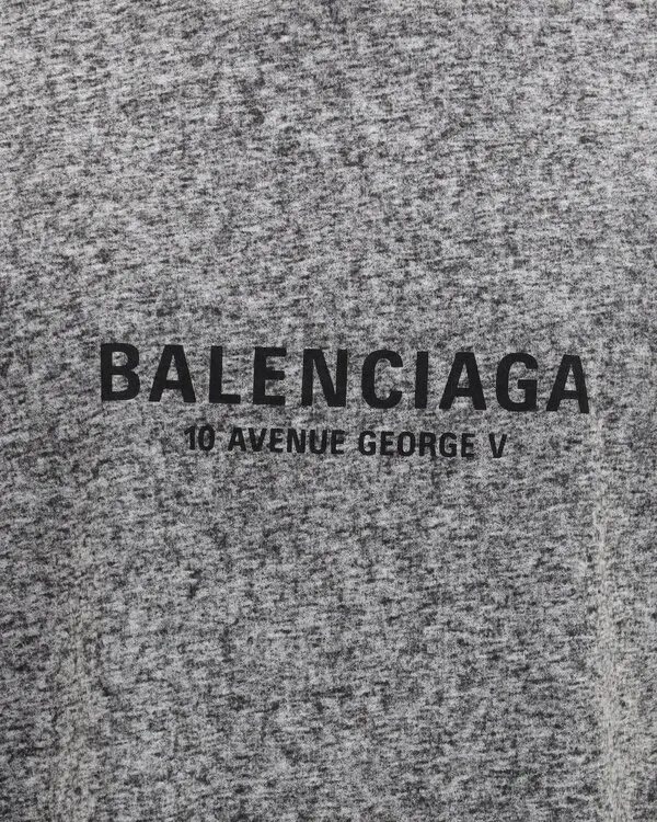Balenciaga Overized Mélange T-hirt