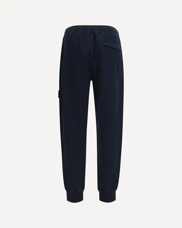 Stone Island Logo Patch Sweatpants Ale