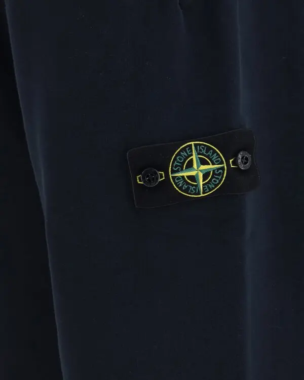 Stone Island Logo Patch Sweatpants Ale