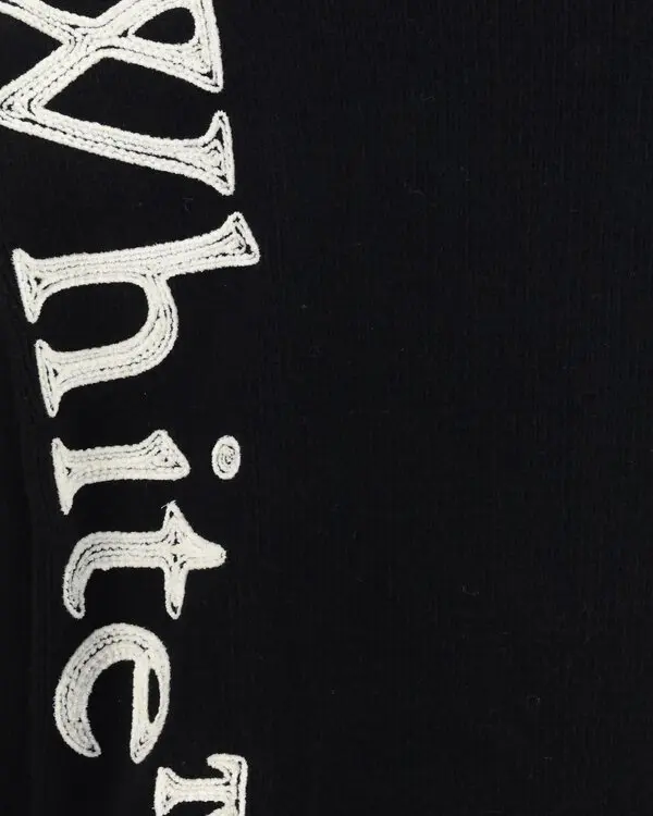 Off-White Vertical Bookish Crewneck Sweater