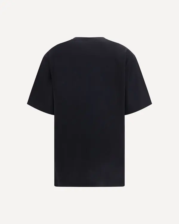 Gucci Cotton And Silk Jersey T-shirt With Interlocking Gg Print