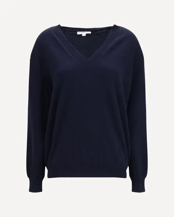 Malo V-neck Sweater - Blue