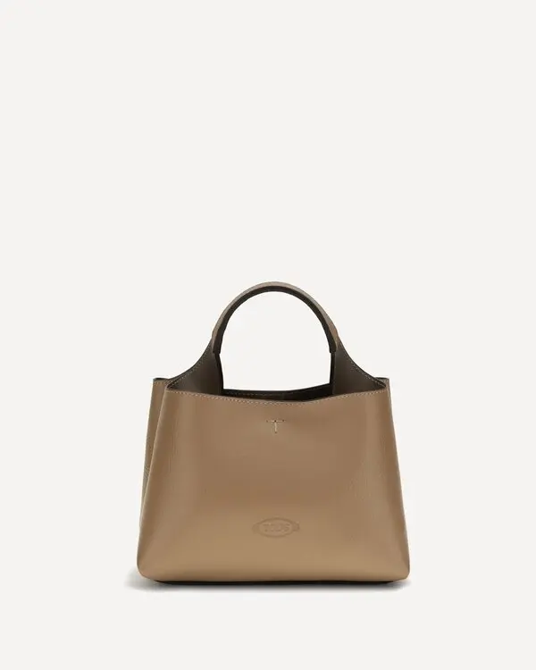 TOD'S Micro Leather Handbag - Beige