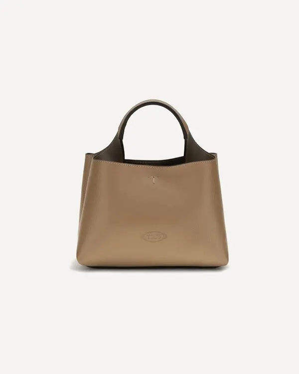 TOD'S Micro Leather Handbag - Beige