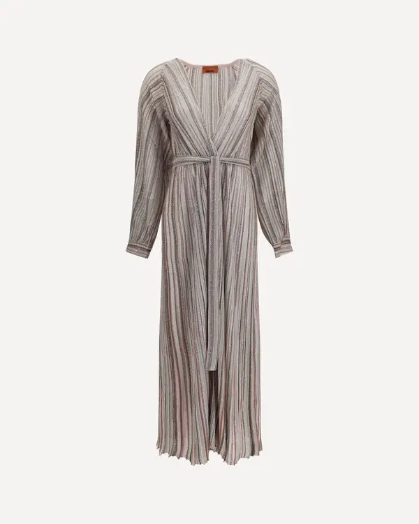 Missoni Long Sequin Cardigan Dress - Multicolour