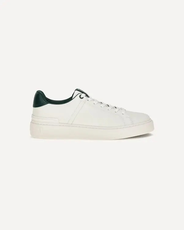 Balmain B-court Leather Sneakers