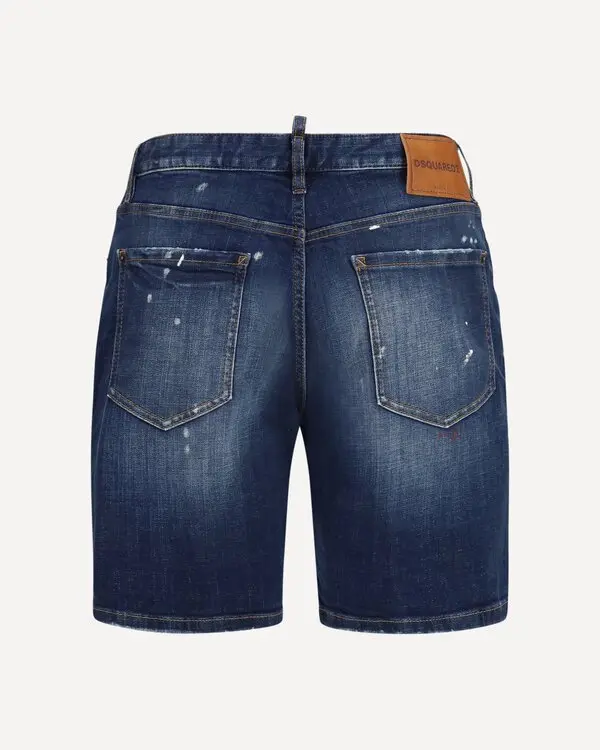 Dsquared2 Distressed Denim Shorts