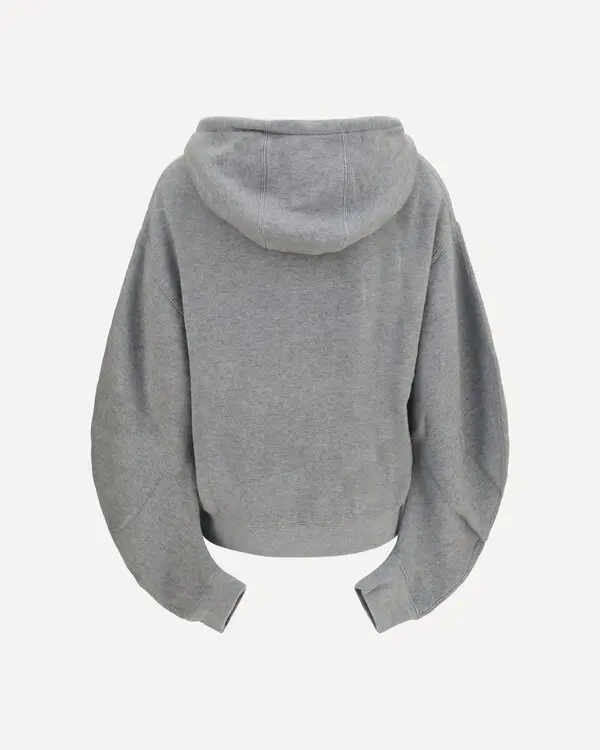 Loewe Flaco Cotton And Cahmere Hooded Weathirt
