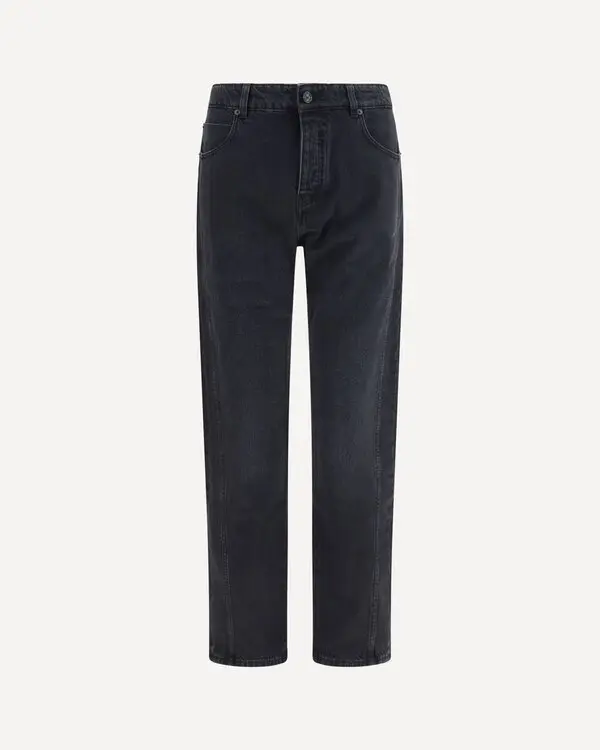 Balmain Straight-leg Denim Jeans