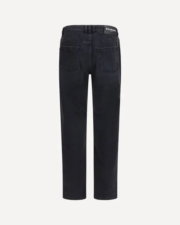 Balmain Straight-leg Denim Jeans