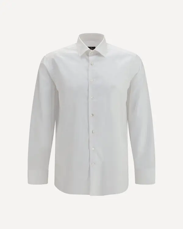Etro Roma Cotton Shirt With Pegaso Logo