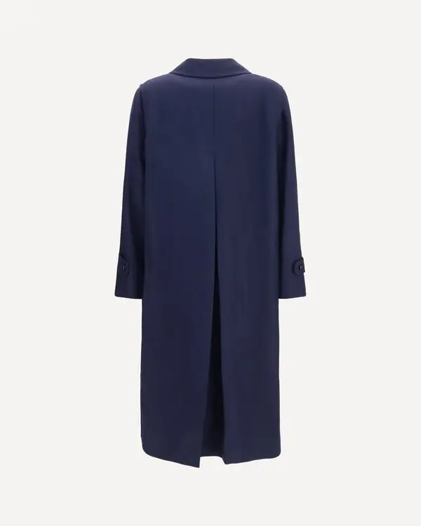 BLAZÉ MILANO Ntak Woolly Wool Trench Coat
