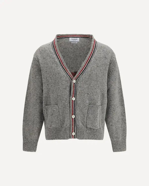 Thom Browne Hector Donegal Yarn Cardigan