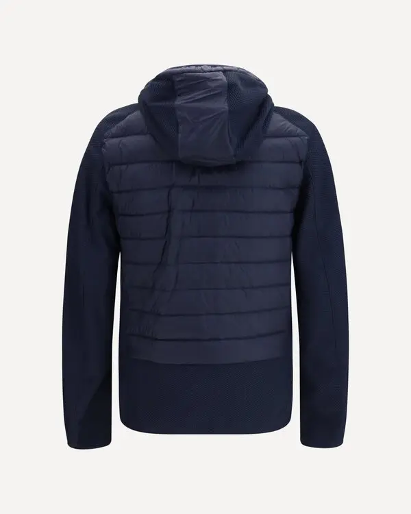 PARAJUMPERS Nolan Hybrid Jacket With Hood - Blue