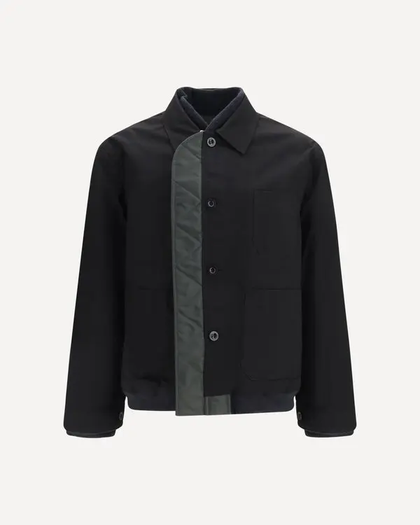 Sacai Nylon Ripstop Twill Bomber Jacket