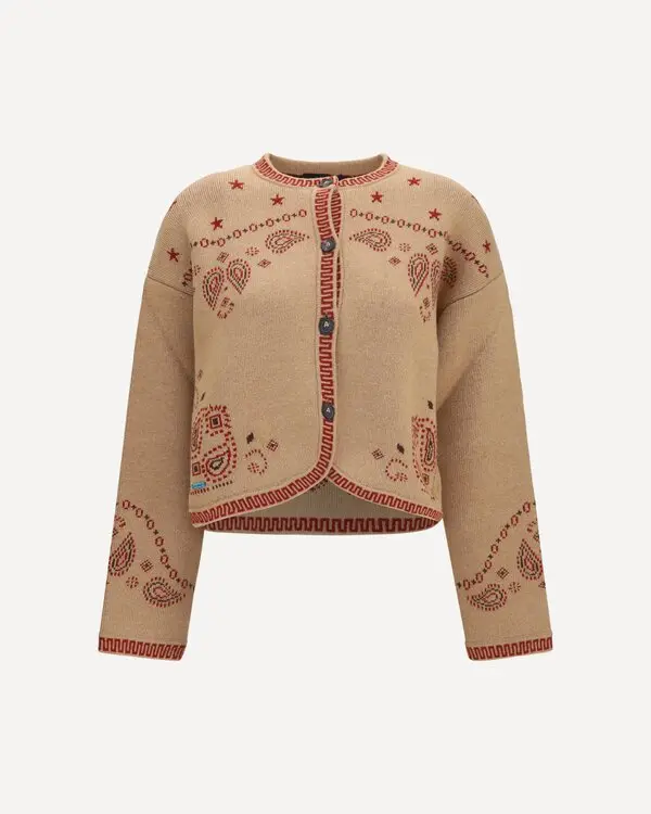 Alanui Bandana Jacquard Jacket