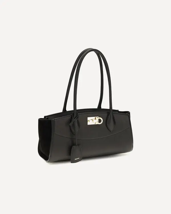 FERRAGAMO Studio Soft East West Shoulder Bag