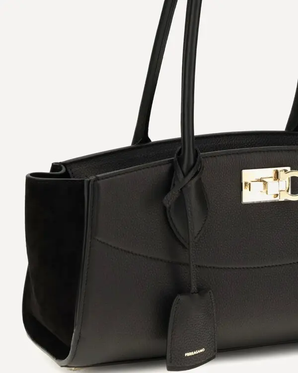 FERRAGAMO Studio Soft East West Shoulder Bag