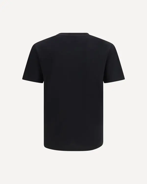 Loewe Cotton T-hirt With Embroidered Logo