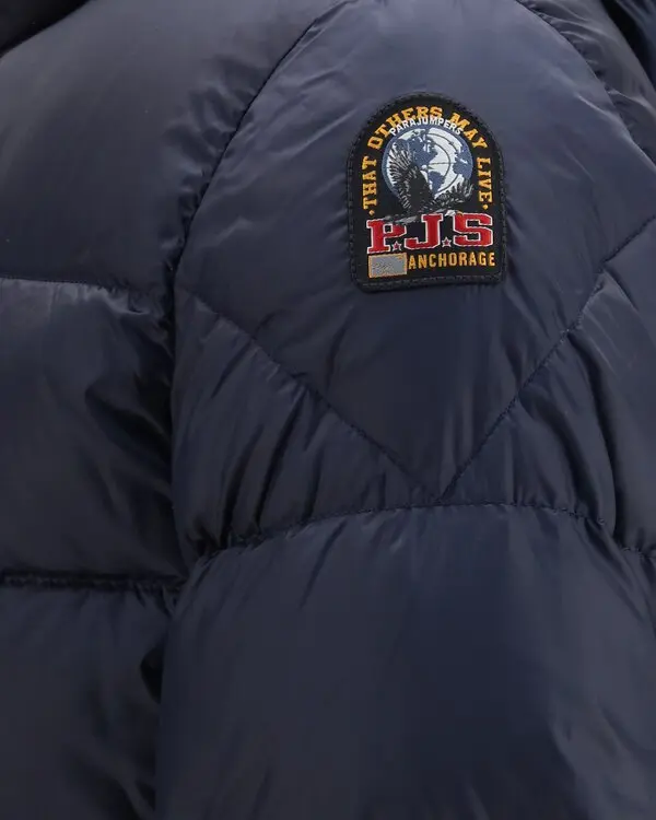 PARAJUMPERS Hooded Puffer Jacket - Blue