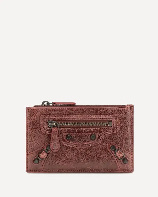 Balenciaga Le City Long Card Holder - Bordeaux