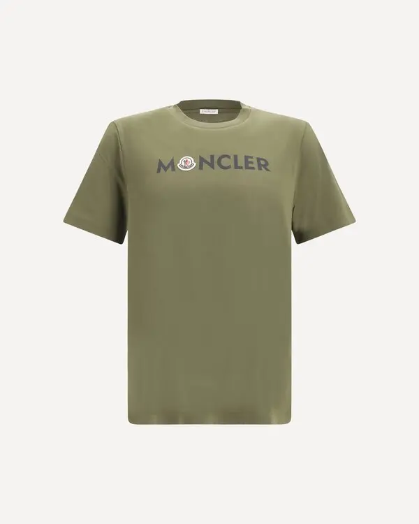 Moncler Cotton Jersey T-shirt With Chest Ogo Mae