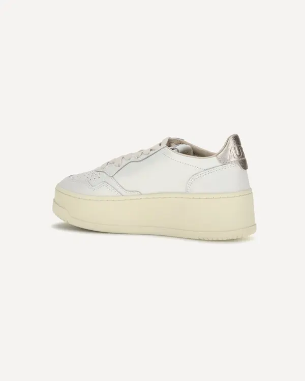 AUTRY Medalist Platform Leather Sneakers