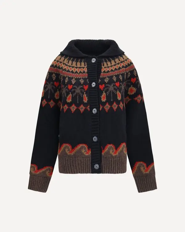 Alanui Weet Winter Cardigan - Multicolour