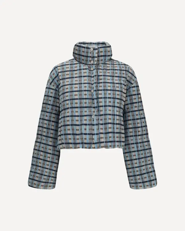 GONGDID DESIGN Padded High-neck Jacket