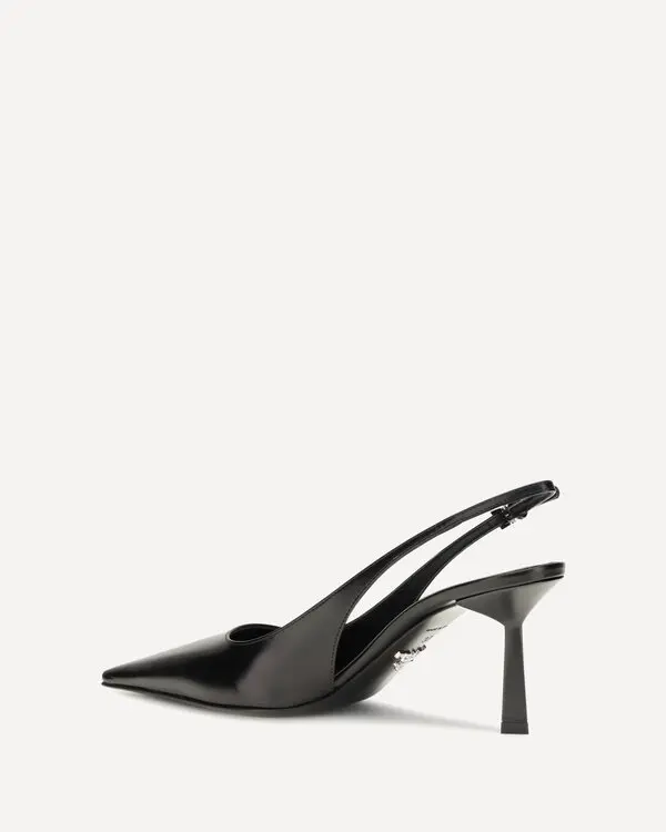 Prada Leather Slingback Pumps