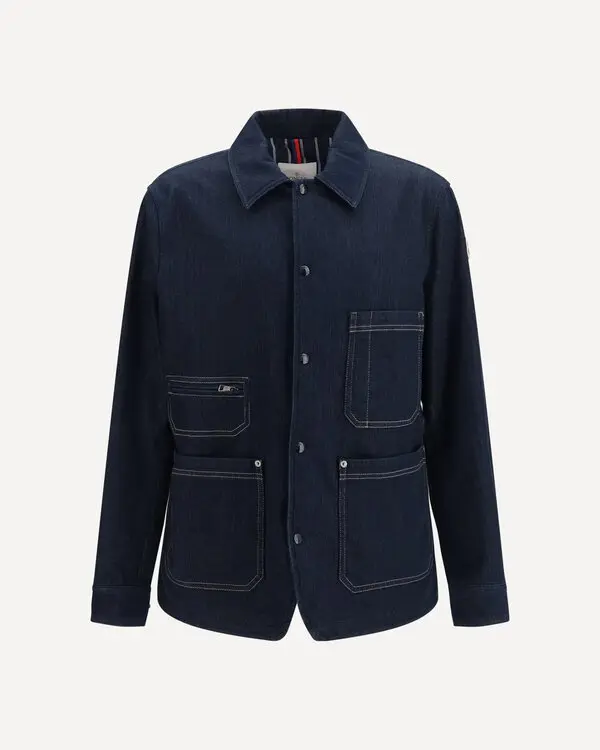 Moncler Haderu Denim Shirt Jacket