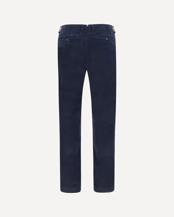 Jacob Cohen Bobby Slim Chino Pants In Stretch Cotton Gabardine - Blue