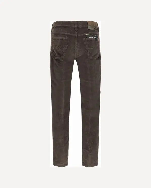 Jacob Cohen Pants In Straight-leg Corduroy