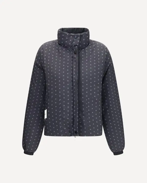 GONGDID DESIGN Reversible High-neck Puffer Jacket