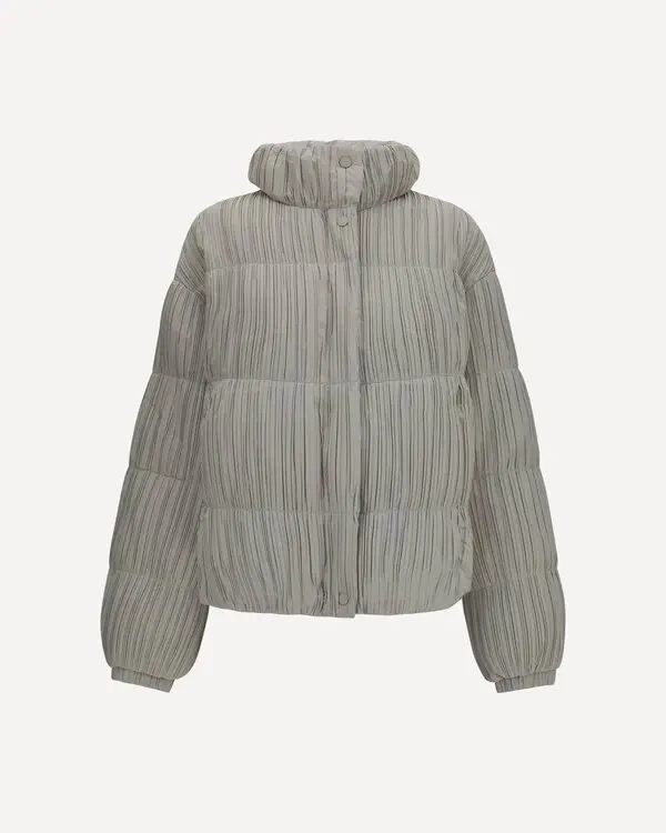 GONGDID DESIGN Reversible High-neck Puffer Jacket