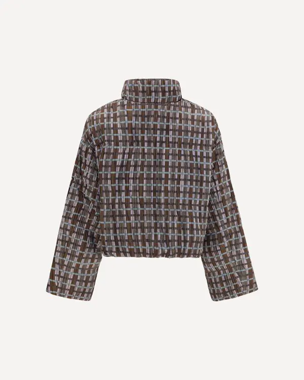 GONGDID DESIGN Padded High-neck Jacket