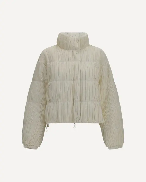 GONGDID DESIGN Reversible High-neck Puffer Jacket