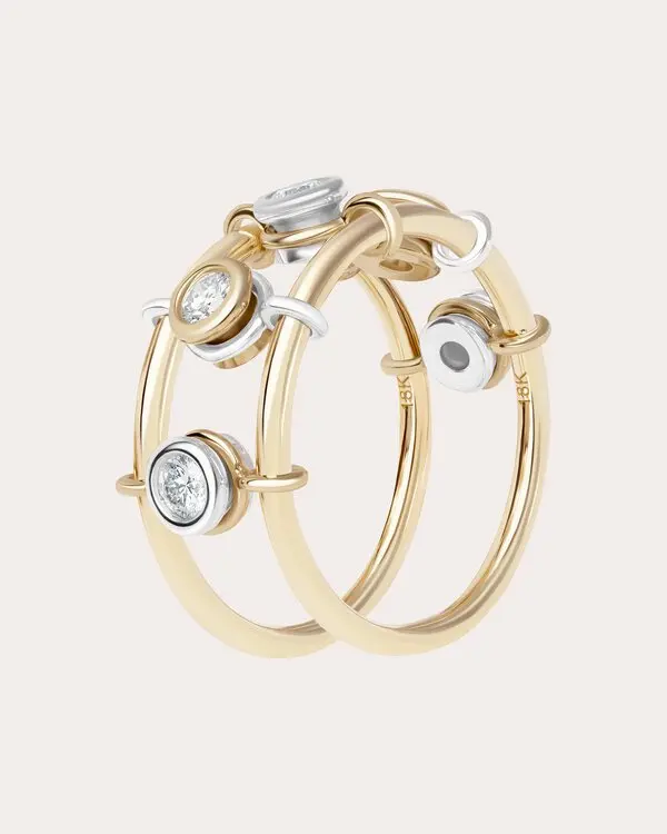 CHELSEA GABRIELLE Diamond Momentum Originé Ring
