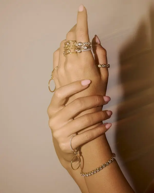 CHELSEA GABRIELLE Diamond Momentum Originé Ring