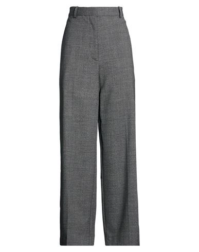 Sandro Pants Charcoal Size Polyester, Wool, Viscose, Elastane