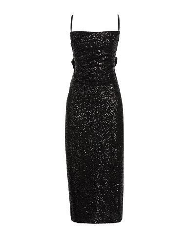 MANILA GRACE Midi Dress Size Polyester, Elastane