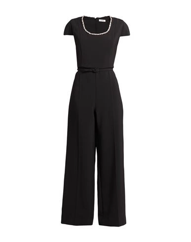 Sandro Jumpsuit Size Polyester, Elastane - Black