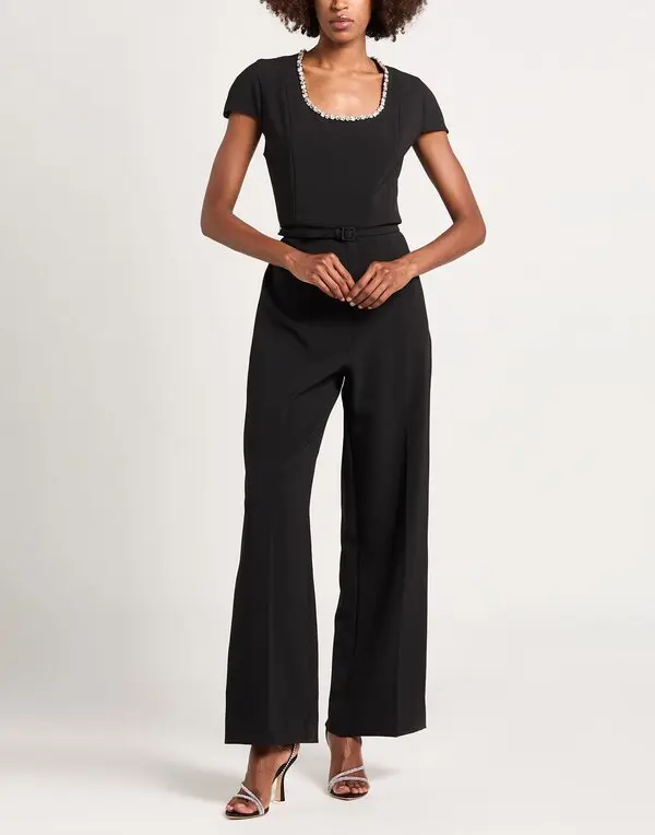 Sandro Jumpsuit Size Polyester, Elastane