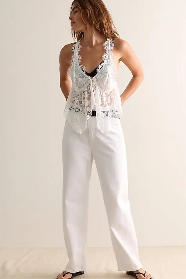 Free People Frill Seeker Lace Cami
