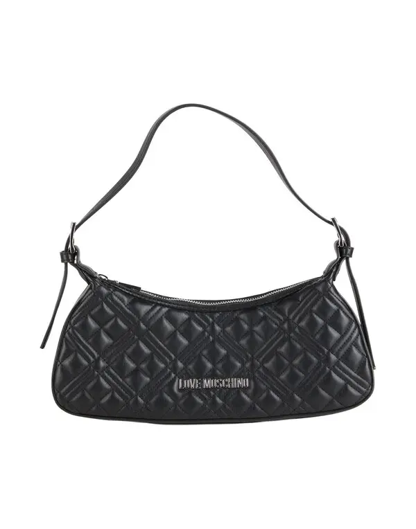 Moschino Quilted Baguette Shoulder Bag