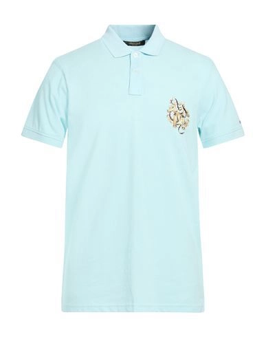 Roberto Cavalli Polo Shirt Size Cotton - Blue