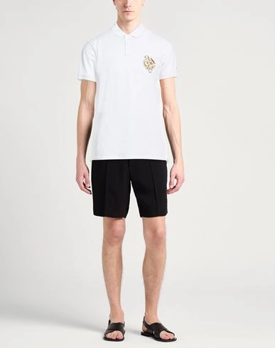 Roberto Cavalli Polo Shirt Size Cotton - White