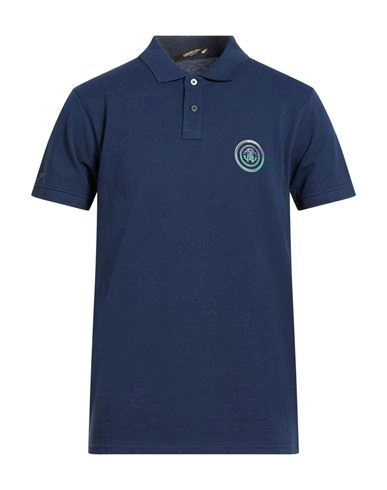 Roberto Cavalli Polo Shirt Size Cotton - Navy